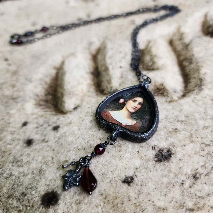 lady clare - illuminata pictorial shrine amulet – Parrish Relics