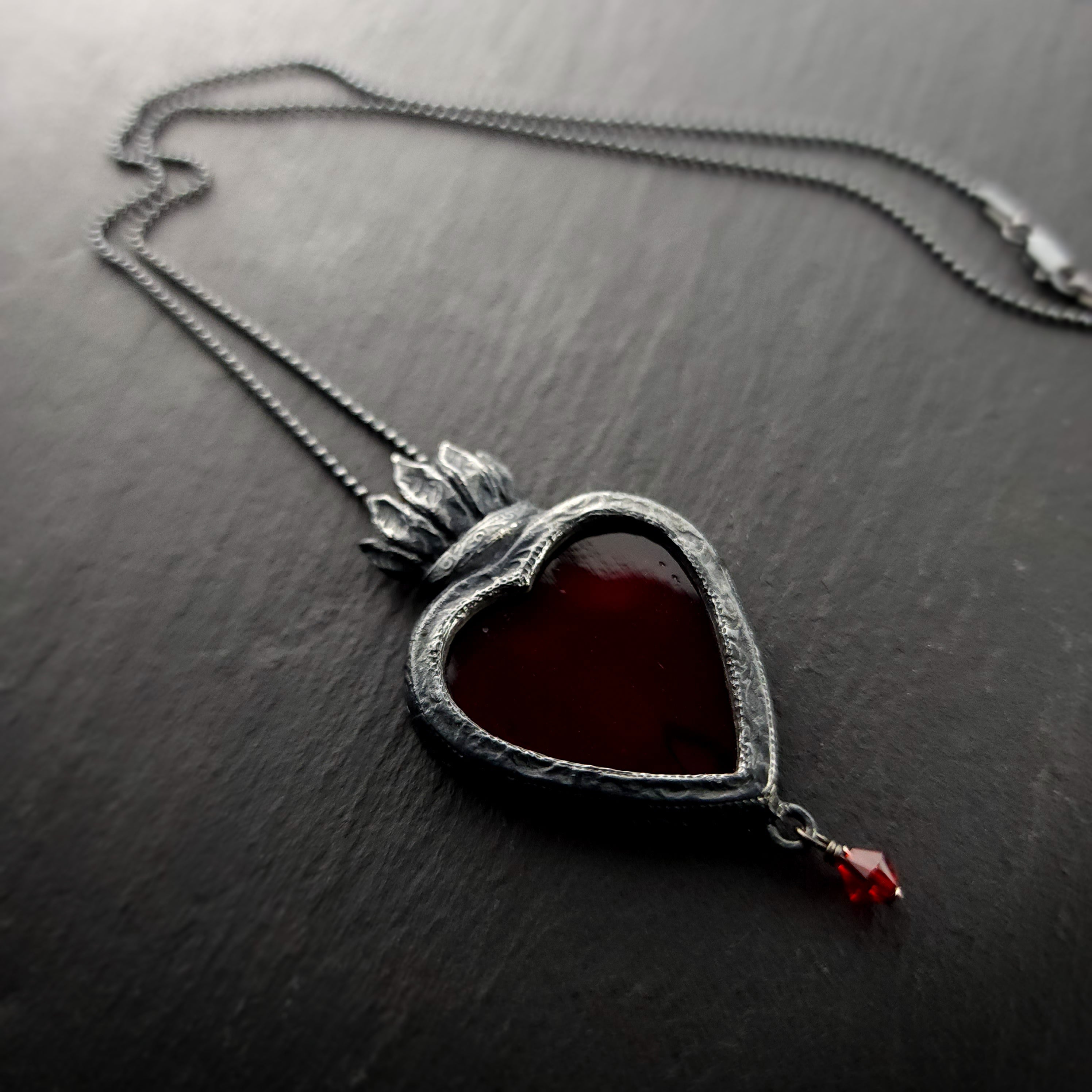 calabrum - sacred heart amulet – Parrish Relics