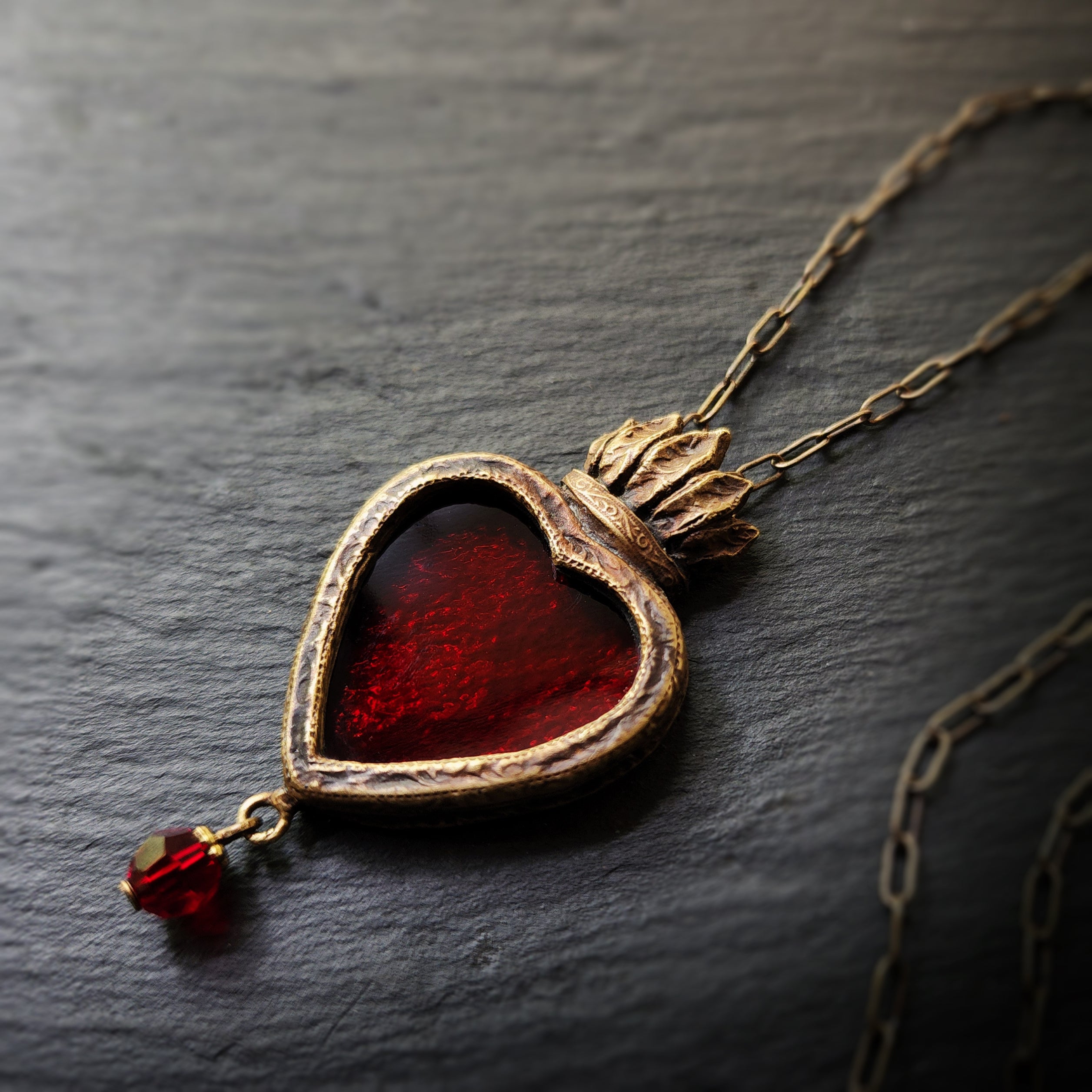 a thousand stars - sacred heart amulet – Parrish Relics