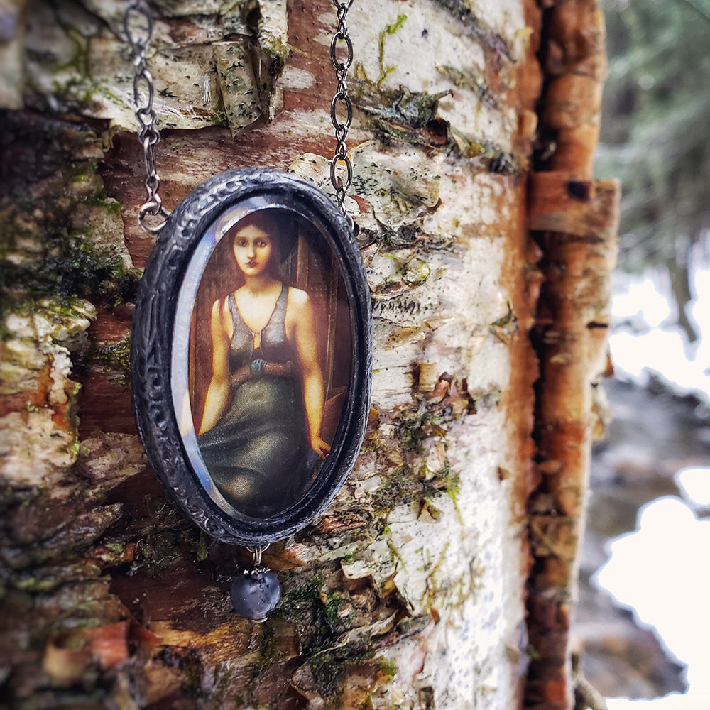 The Beggar Maid ~ Edward Burne-Jones Pictorial Shrine Amulet – Parrish ...