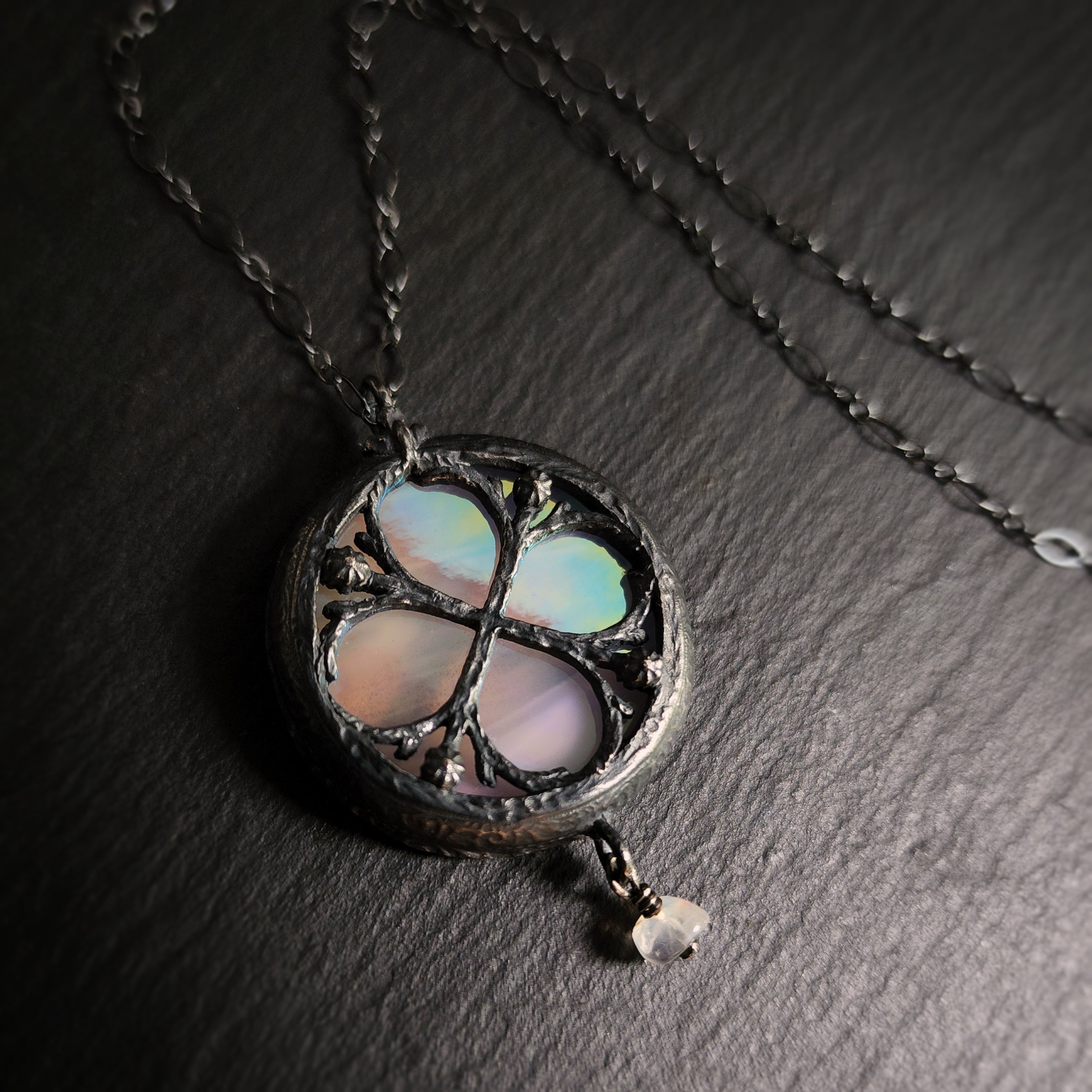 brumalia - floriated clover miracle window amulet – Parrish Relics