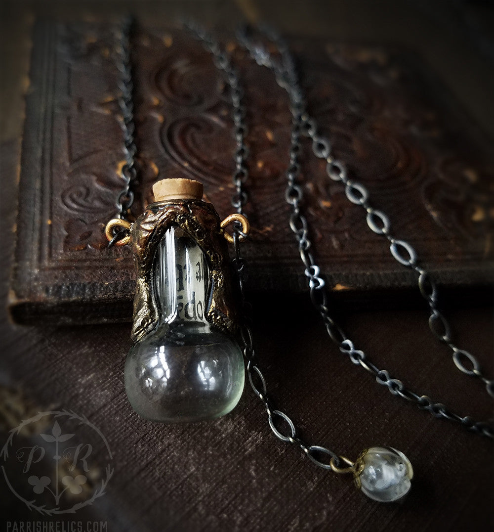 Hidden Heart ~ Incunabula Gothic Arch Glass Vessel Amulet – Parrish Relics