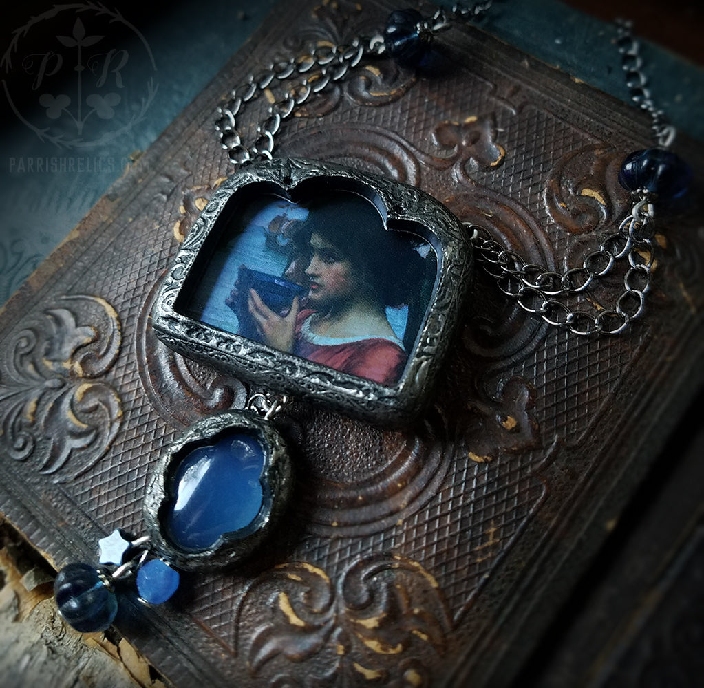 Destiny ~ JW Waterhouse Pictorial Shrine Amulet – Parrish Relics